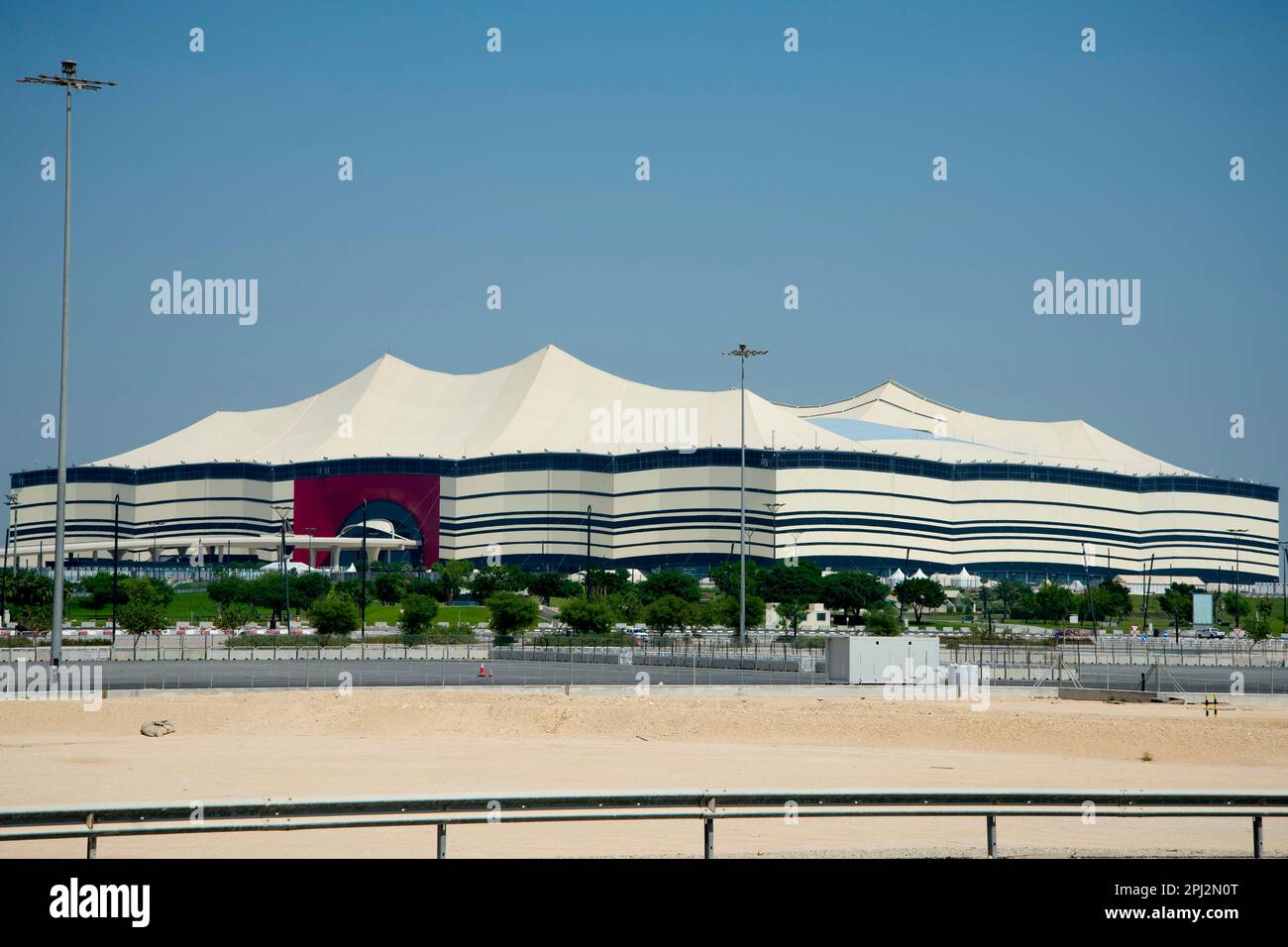 Al Bayt Stadium - Qatar Stock Photo - Alamy