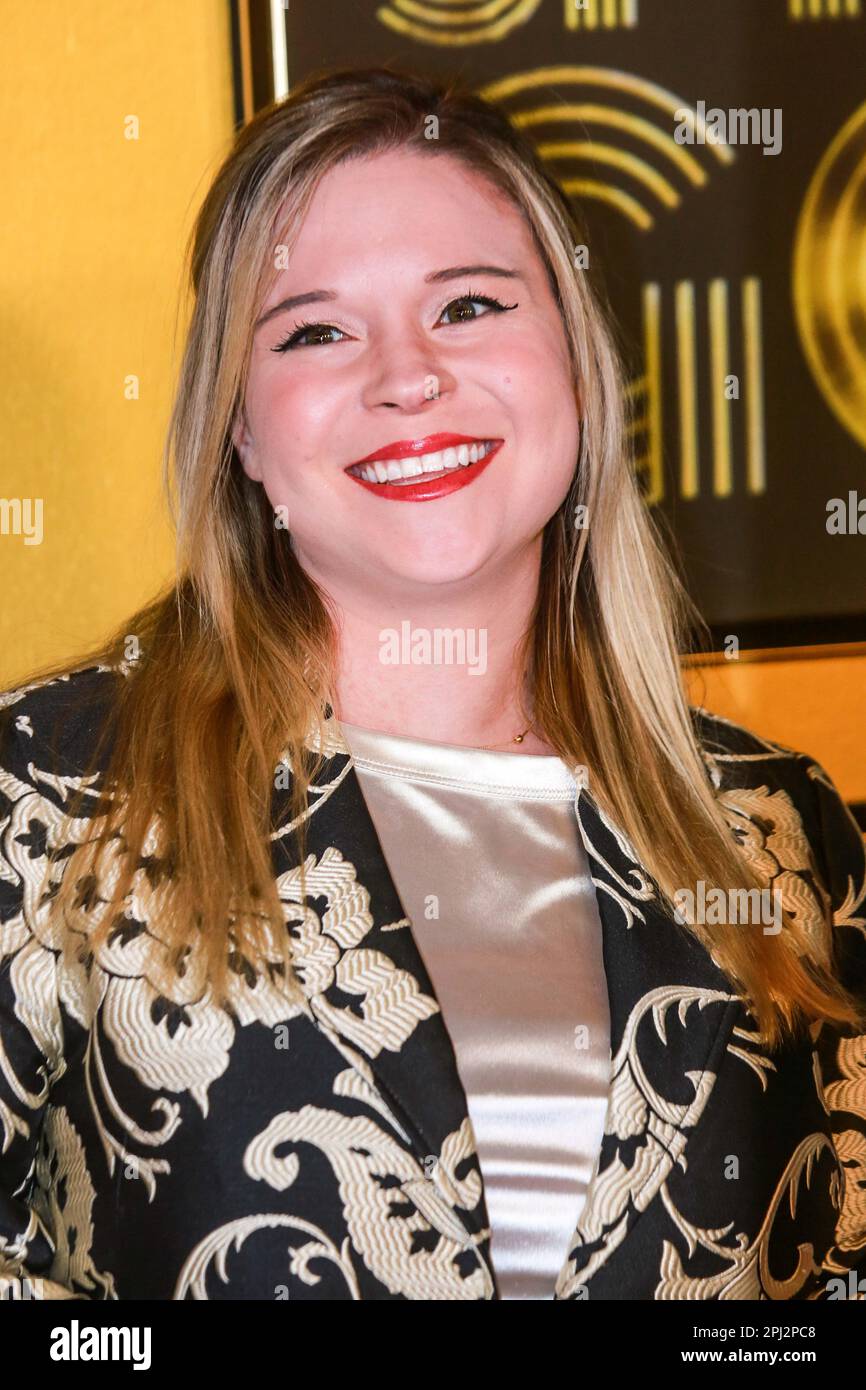 March 29, 2023, LOS ANGELES, CALIFORNIA, USA: PAIGE ZILBA attends the ...
