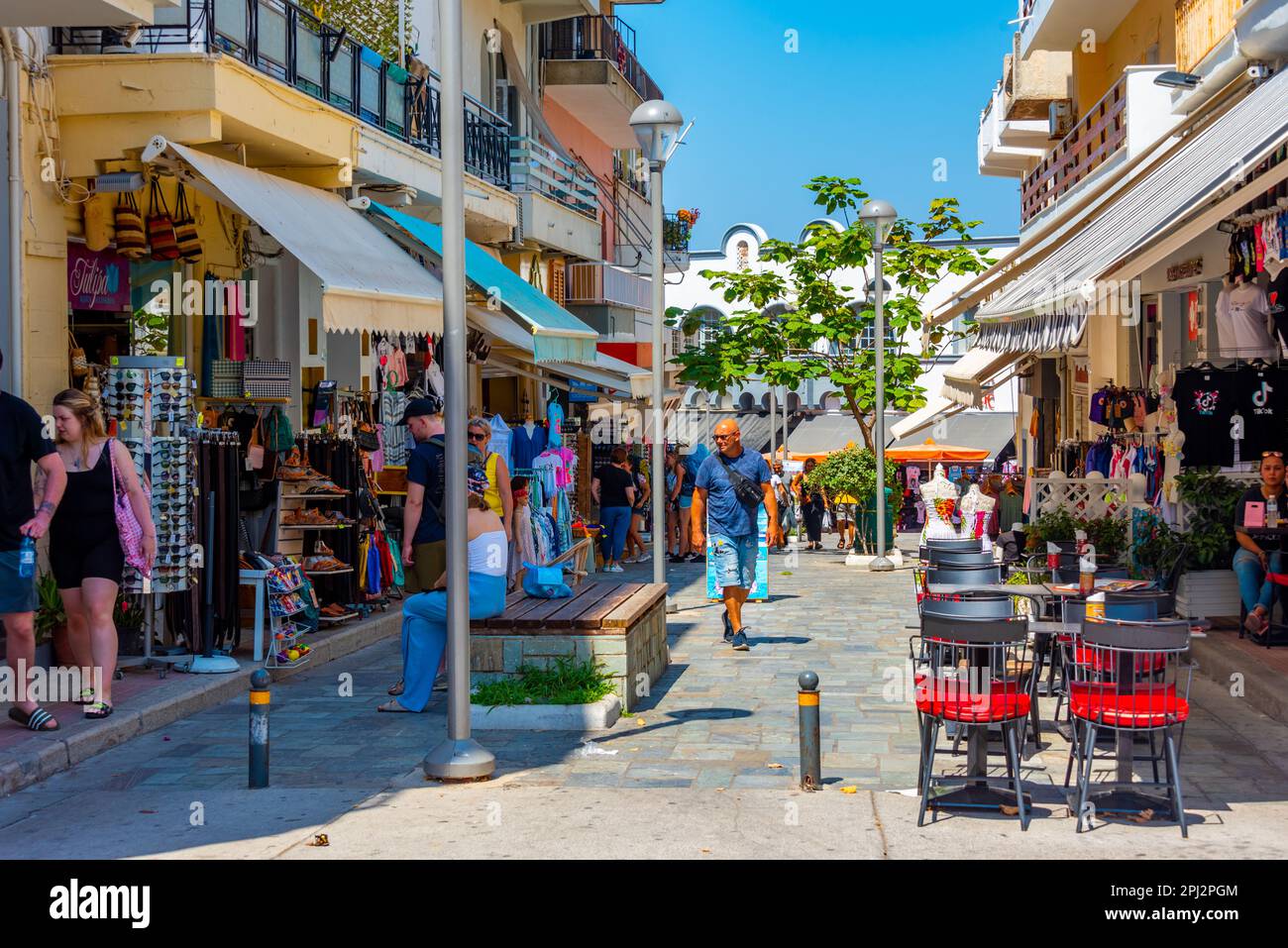 Shopping in kos greece hi-res stock photography and images - Alamy