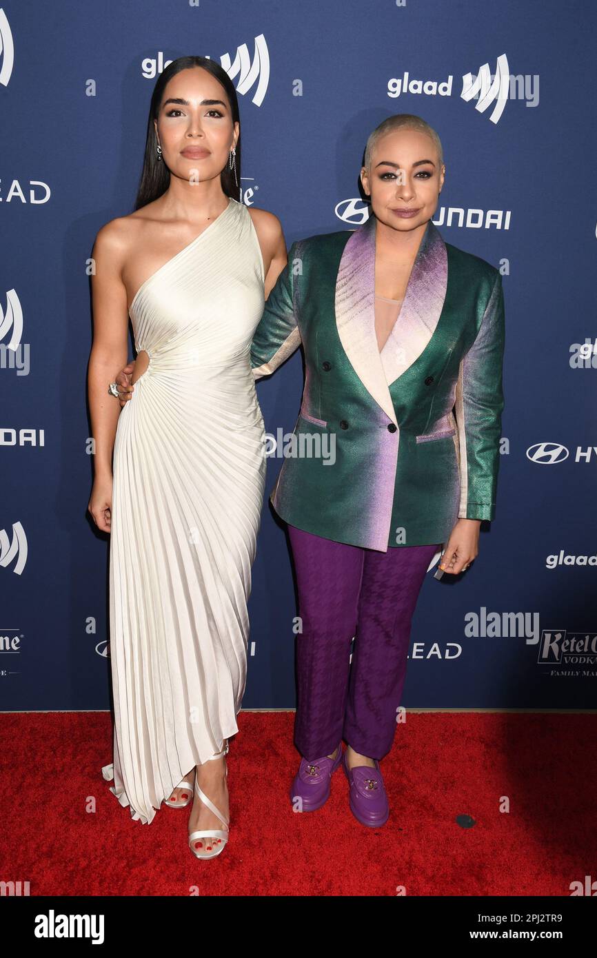 Beverly Hills, Ca. 30th Mar, 2023. Raven-Symon at The 34th Annual GLAAD ...