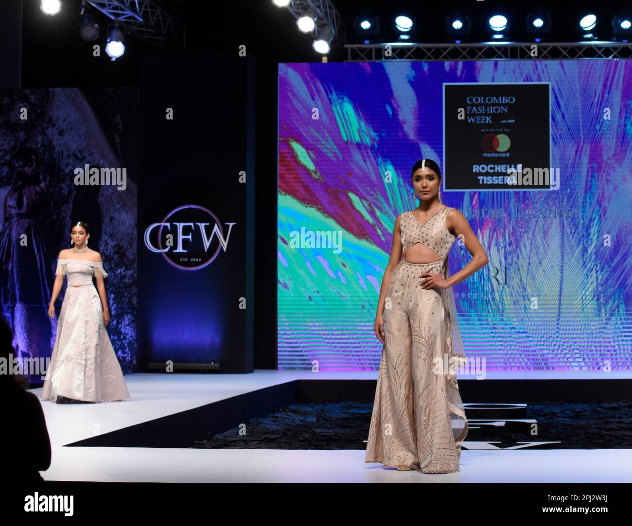 Colombo, Sri Lanka. 30th Mar, 2023. Designer Rochelle Tissera is ...