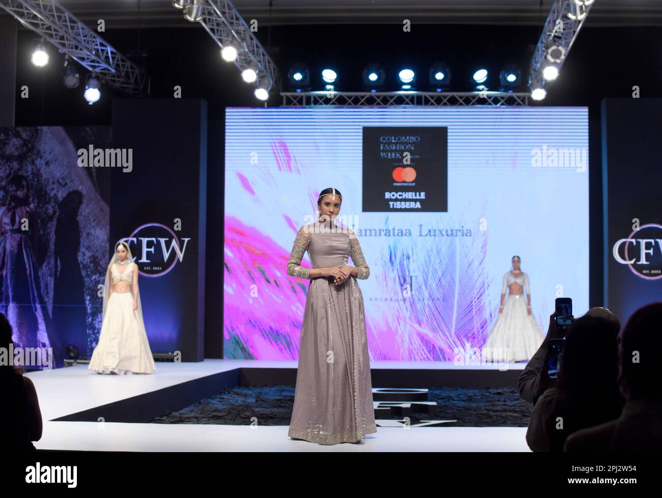 Colombo, Sri Lanka. 30th Mar, 2023. Designer Rochelle Tissera is ...