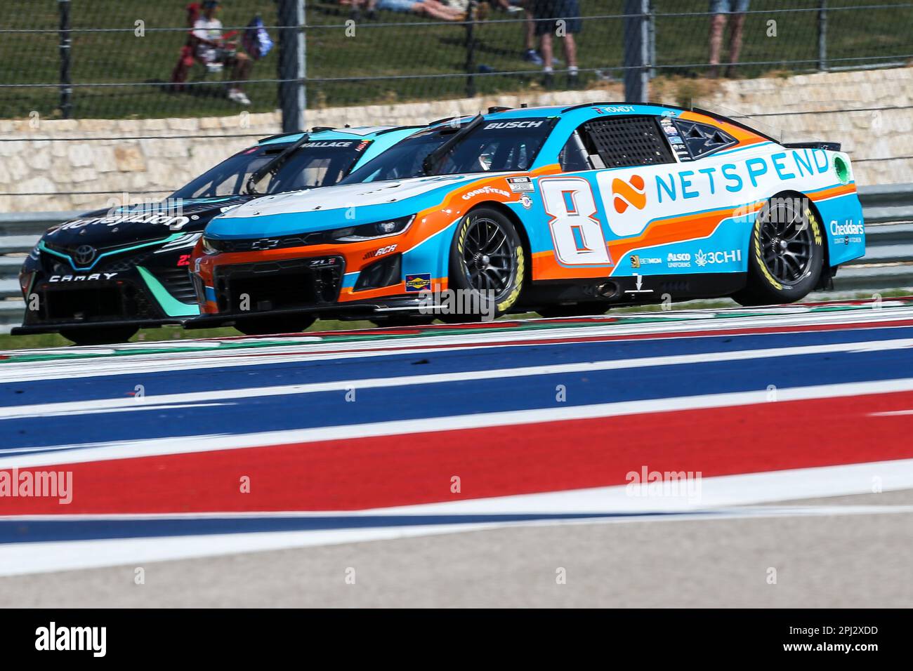 Austin, Texas, USA. 25th Mar, 2023. NASCAR Cup Series driver Kyle Busch ...
