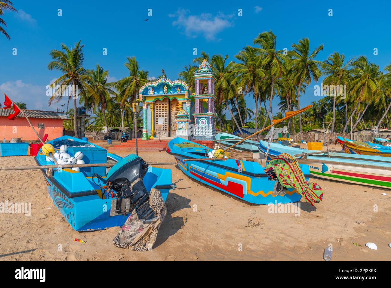 Trincomalee, Sri Lanka, February 6, 2022: Bala Murugan Temple at ...