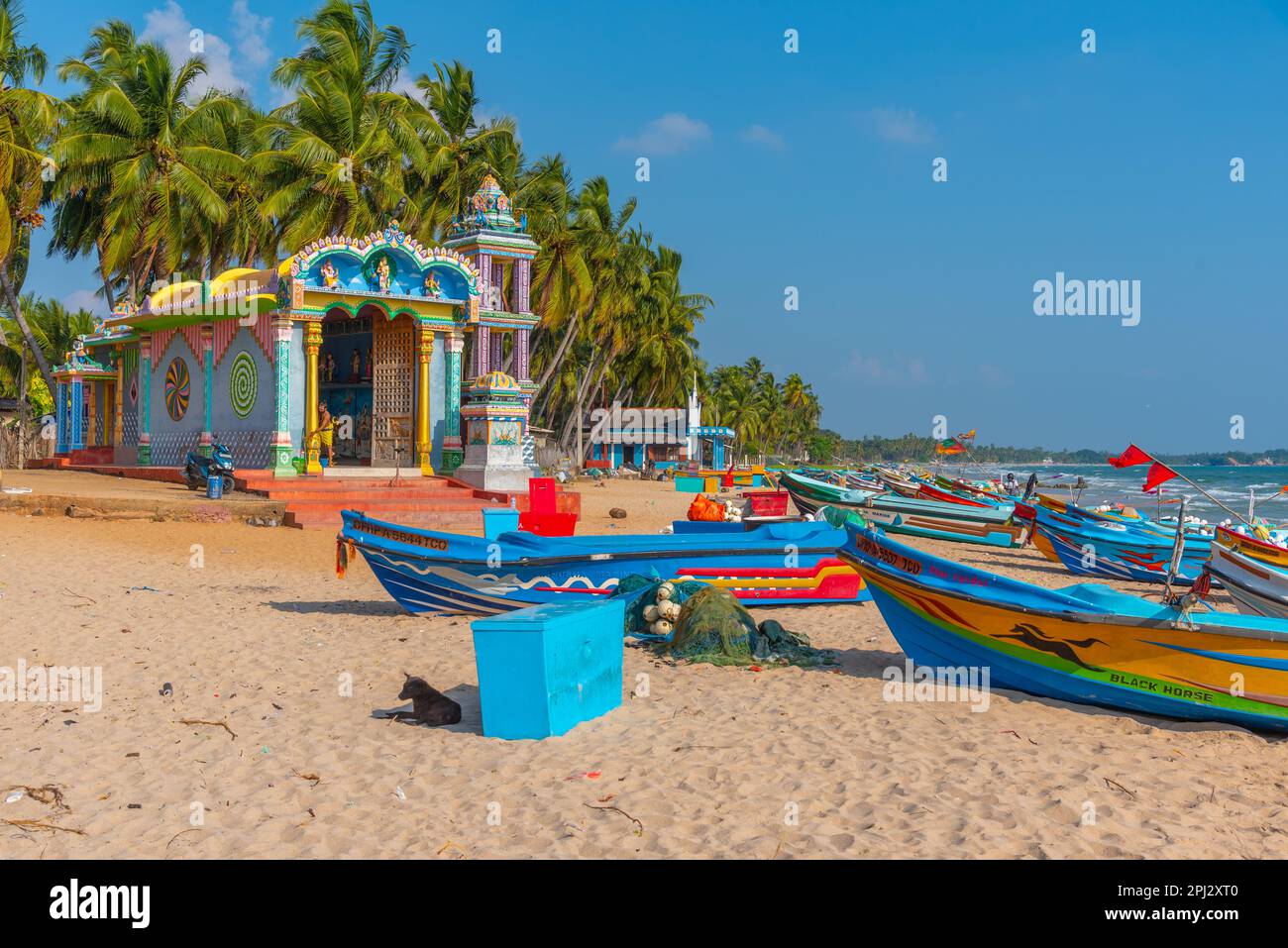 Trincomalee, Sri Lanka, February 6, 2022: Bala Murugan Temple at ...