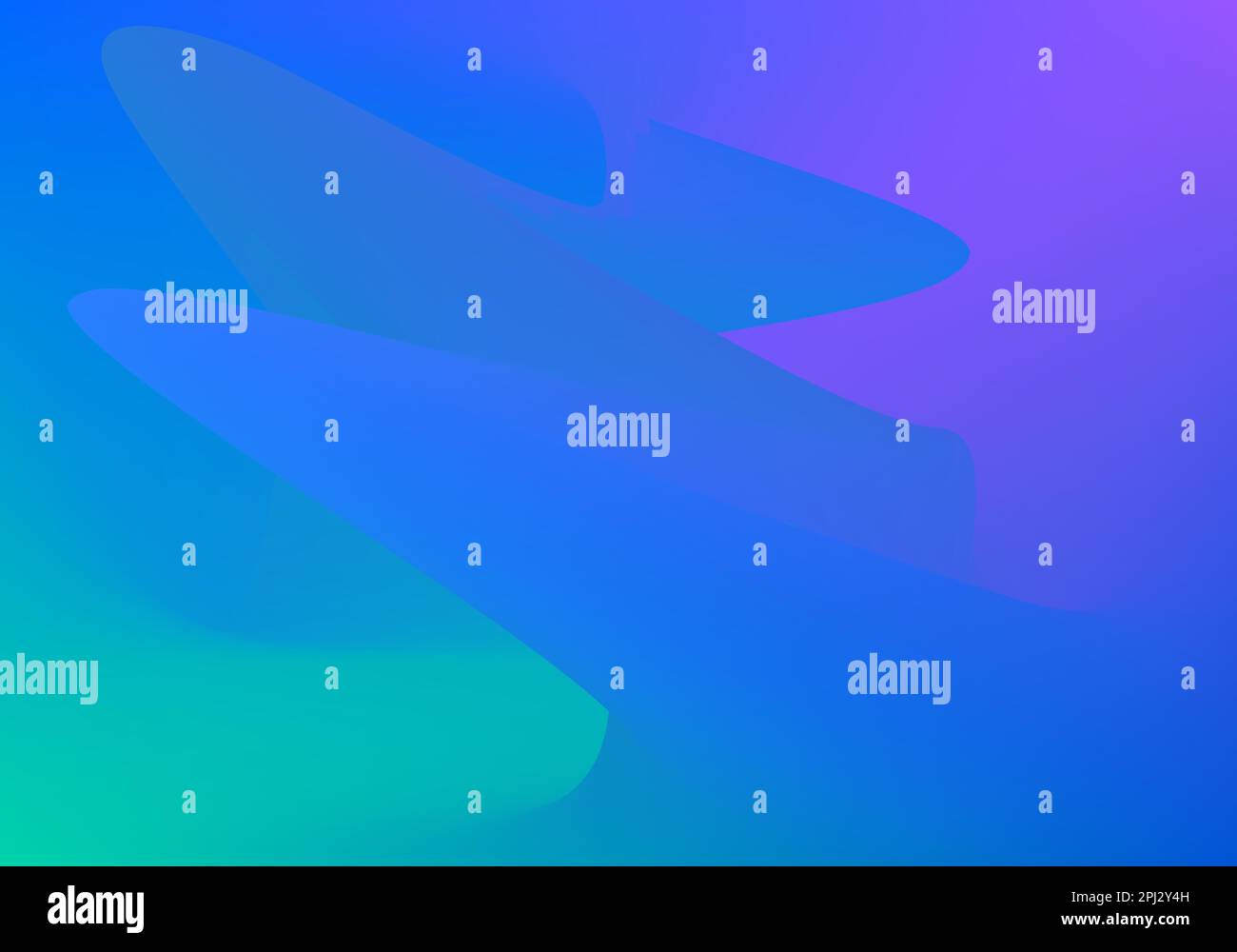 Dreamy Blue Purple Abstract Gradient Color Backgrounds. Vector ...