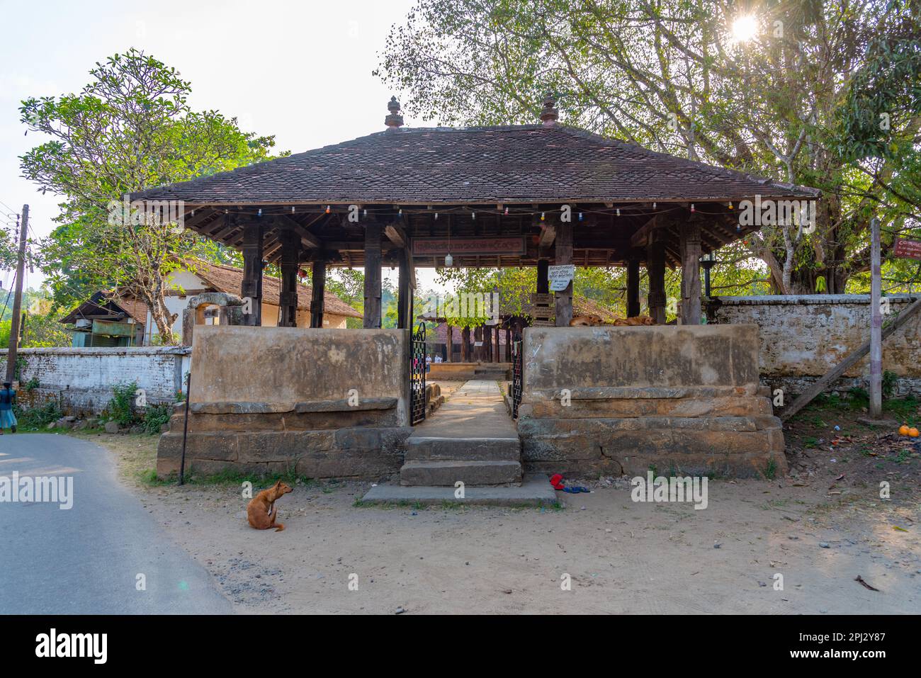 Kandy, Sri Lanka, February 2, 2022: Embekka temple near Kandy, Sri Lanka Stock Photo - Alamy