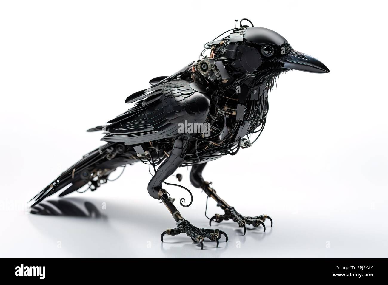 Image of a crow hi-res stock photography and images - Alamy