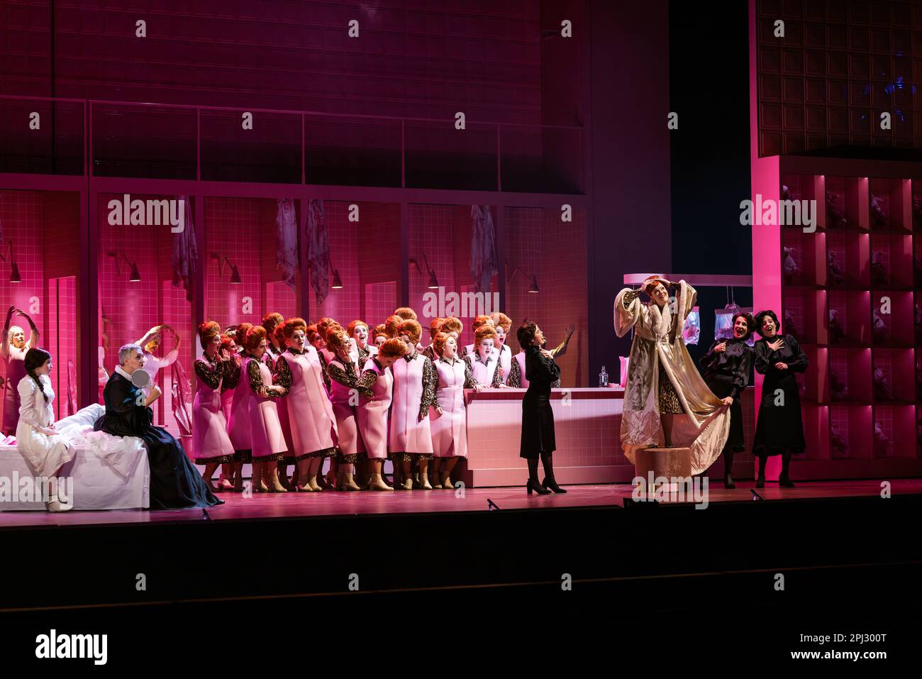 PRODUCTION - 29 March 2023, Baden-Württemberg, Baden-Baden: Vivien ...