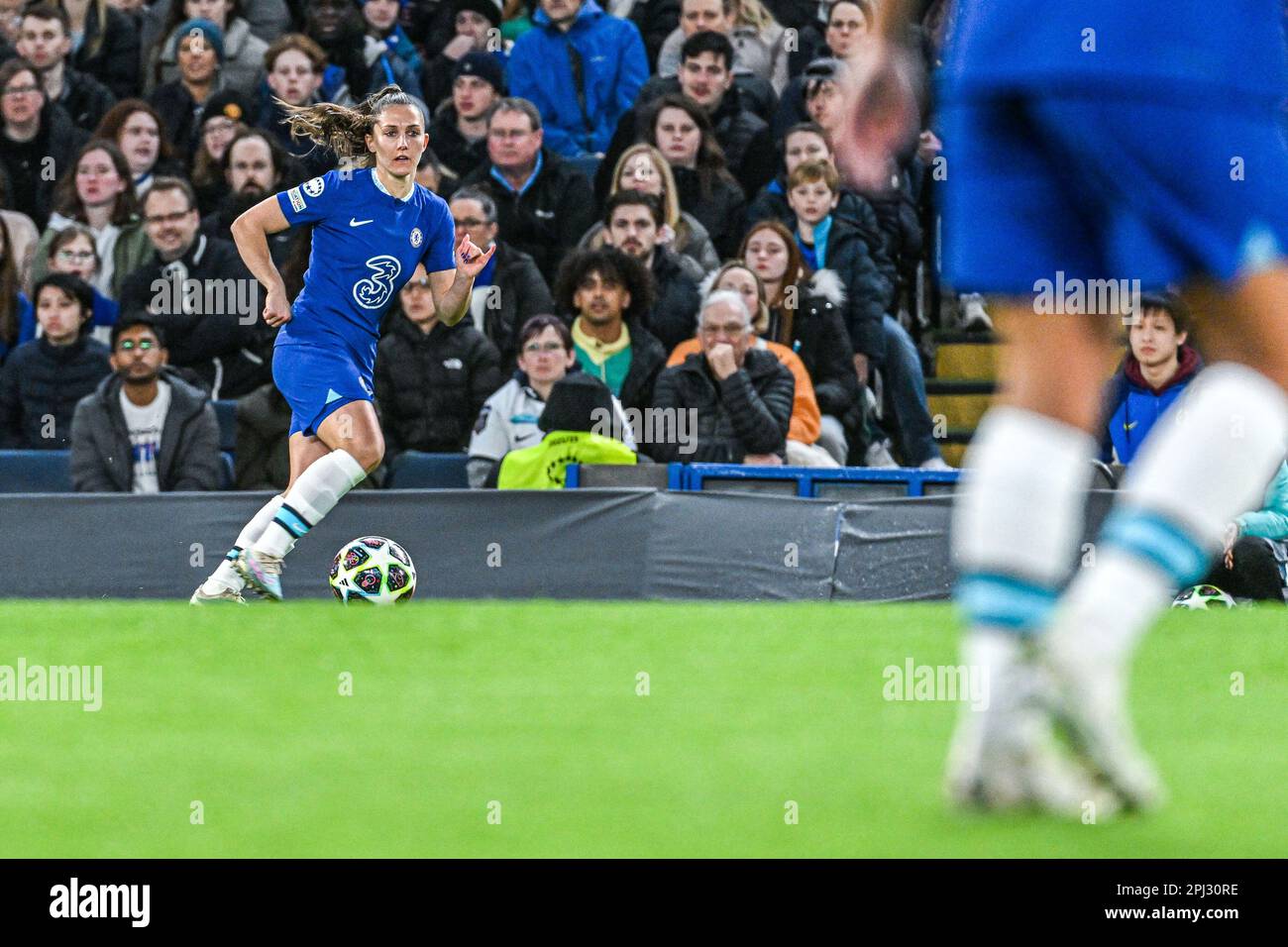 Eve Perisset (15) of Chelsea pictured during a female soccer game ...