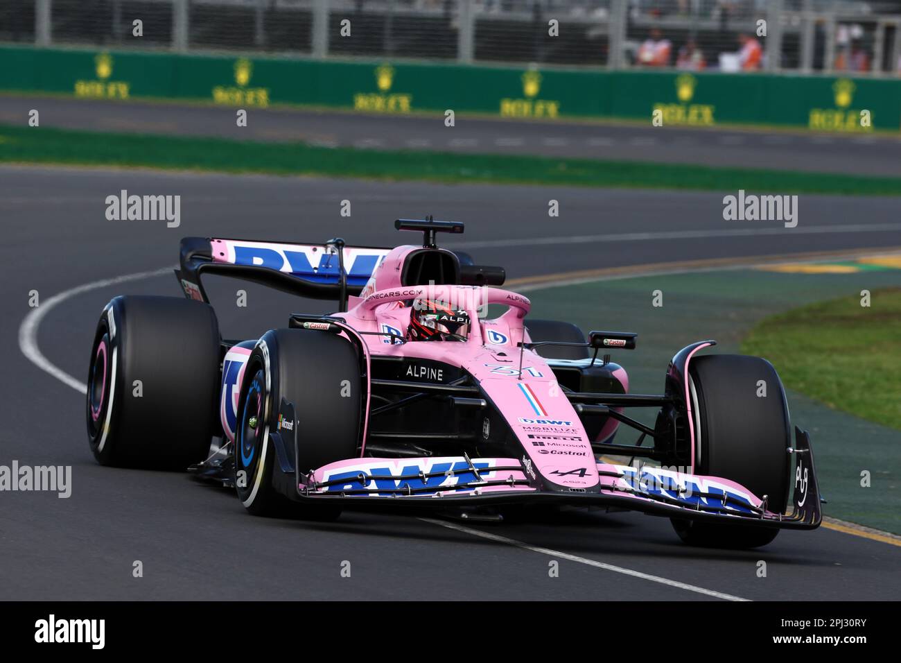 Melbourne, Australia. 31st Mar, 2023. Esteban Ocon (FRA) Alpine F1 Team A523. Australian Grand ...