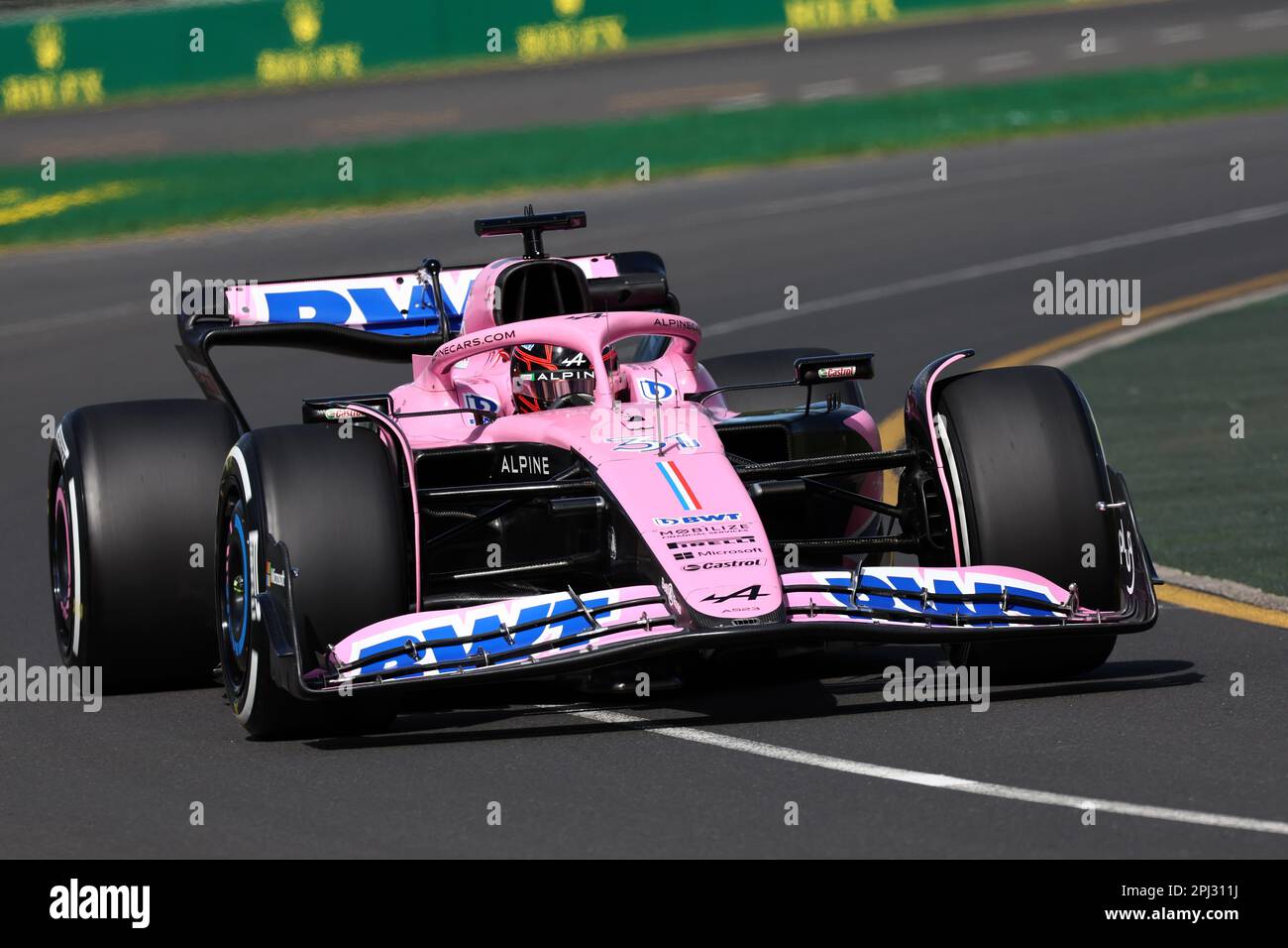 Melbourne, Australia. 31st Mar, 2023. Esteban Ocon (FRA) Alpine F1 Team A523. Australian Grand ...