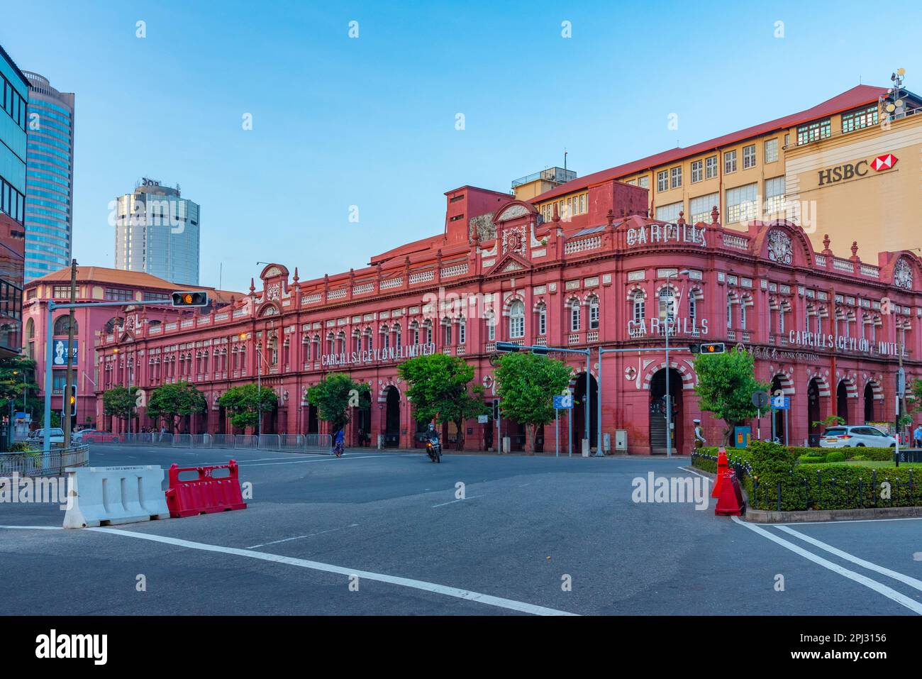 Colombo, Sri Lanka, January 19, 2022: Colonial building of Cargills ...
