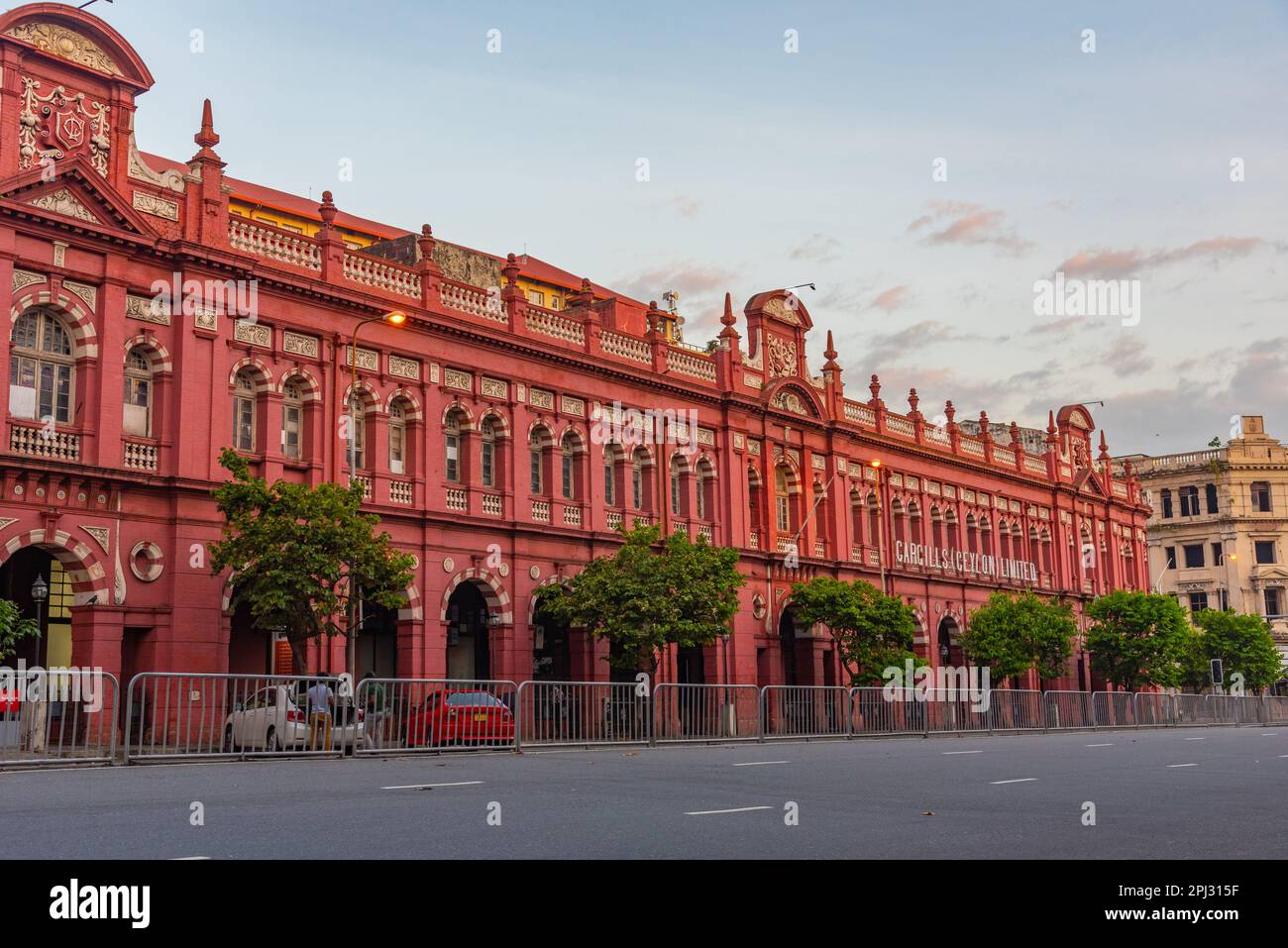 Colombo, Sri Lanka, January 19, 2022: Colonial building of Cargills ...