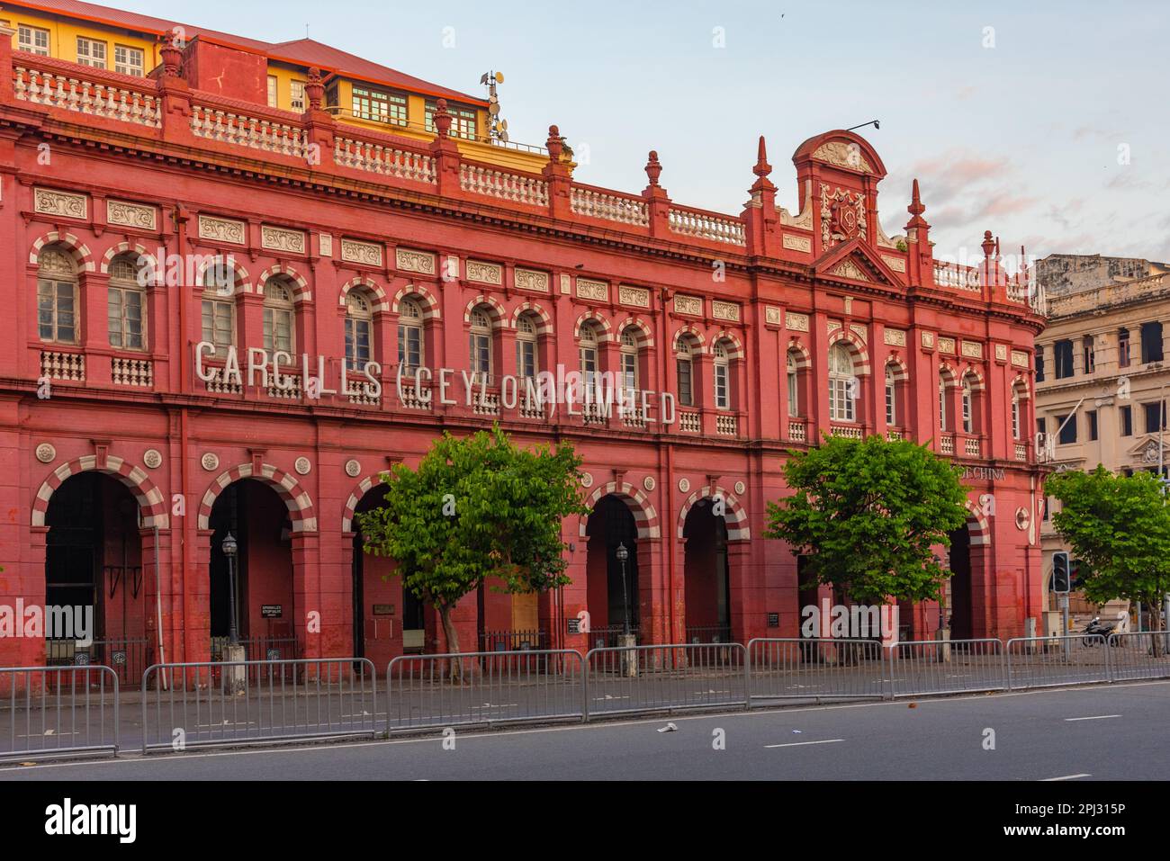 Colombo, Sri Lanka, January 19, 2022: Colonial building of Cargills ...