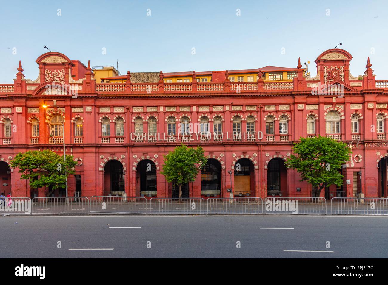 Colombo, Sri Lanka, January 19, 2022: Colonial building of Cargills ...