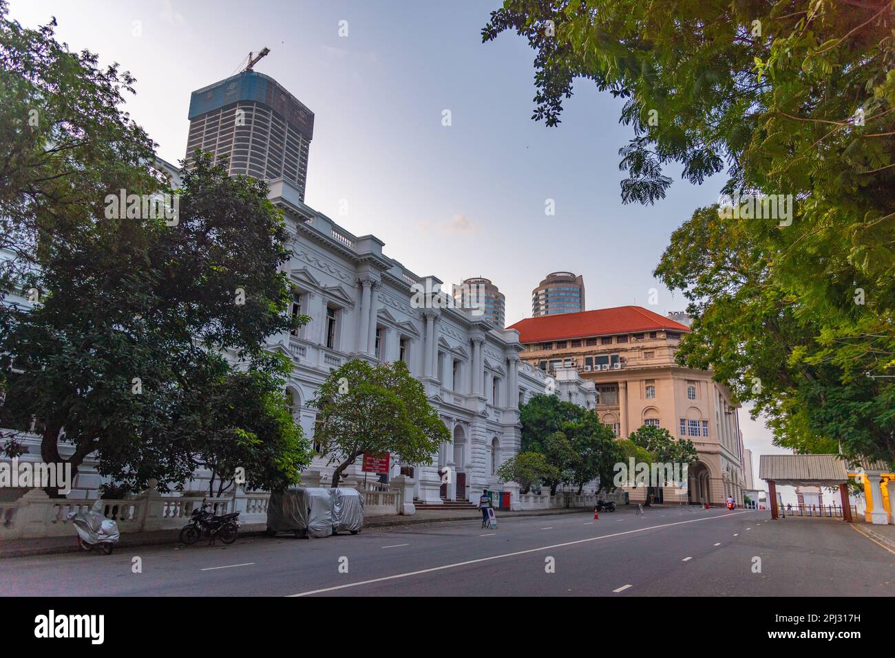 Colombo, Sri Lanka, January 19, 2022: General post office building in ...