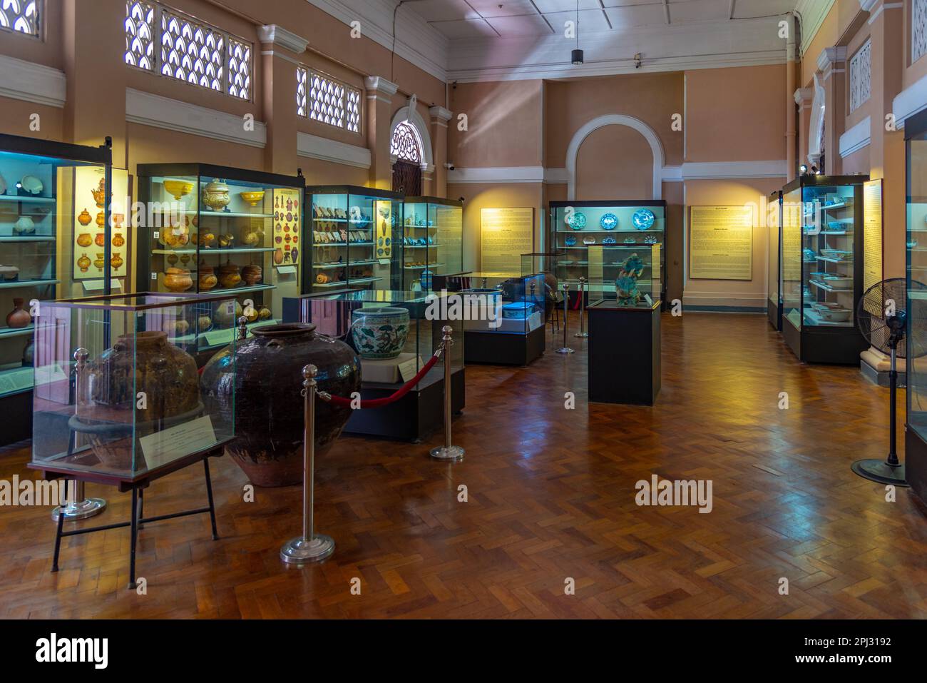 Colombo, Sri Lanka, January 18, 2022: Interior of the Colombo national ...