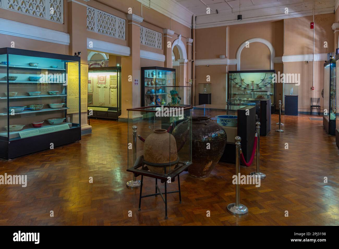 Colombo, Sri Lanka, January 18, 2022: Interior of the Colombo national ...