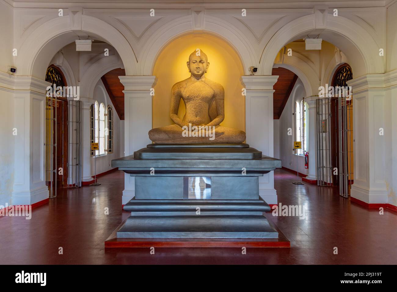 Colombo, Sri Lanka, January 18, 2022: Interior of the Colombo national ...