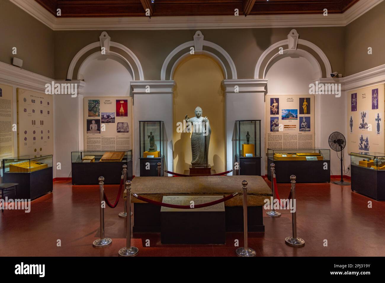 Colombo, Sri Lanka, January 18, 2022: Interior of the Colombo national ...
