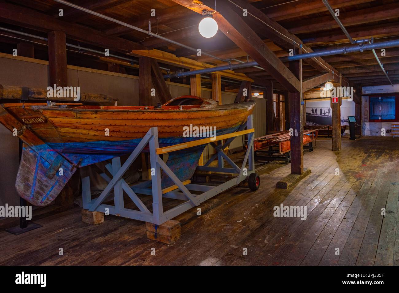 Modern fishing vessel interior hi-res stock photography and images - Alamy