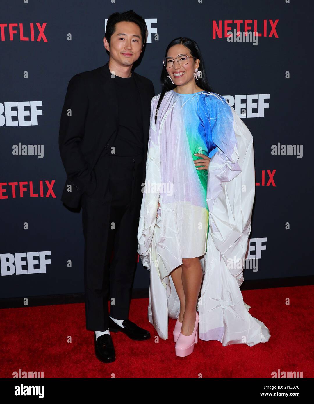 Hollywood, USA. 30th Mar, 2023. Steven Yeun, Ali Wong arrives at The ...