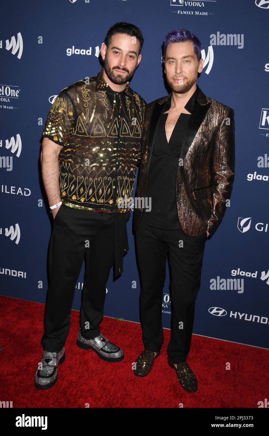 Beverly Hills, Ca. 30th Mar, 2023. Michael Turchin and Lance Bass at ...