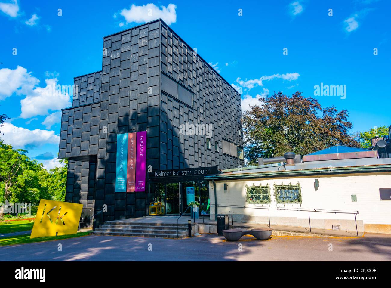 Kalmar, Sweden, July 14, 2022: Kalmar art museum in Sweden Stock Photo ...