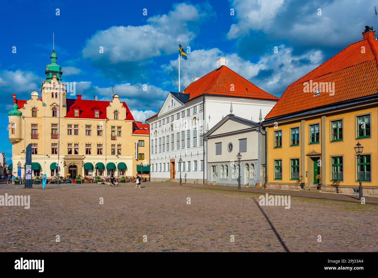 Sweden town square kalmar hi-res stock photography and images - Alamy
