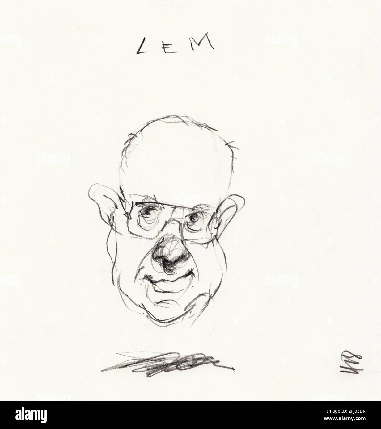 Stanislaw lem drawing hi-res stock photography and images - Alamy