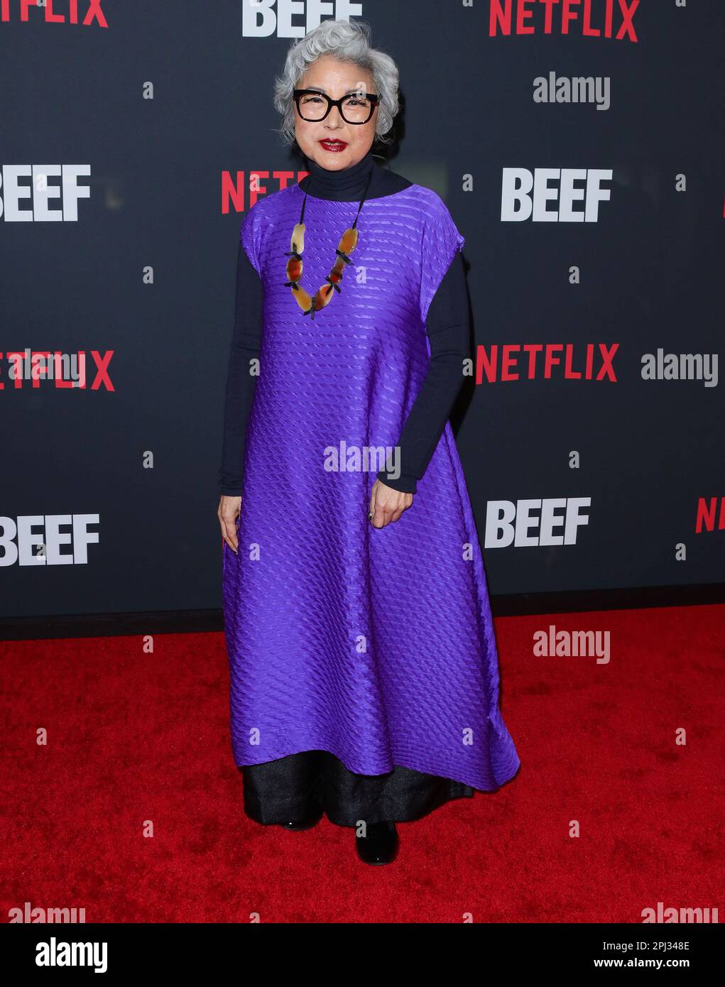 Hollywood, USA. 30th Mar, 2023. Patti Yasutake arrives at The Los Angeles Premiere of BEEF held ...