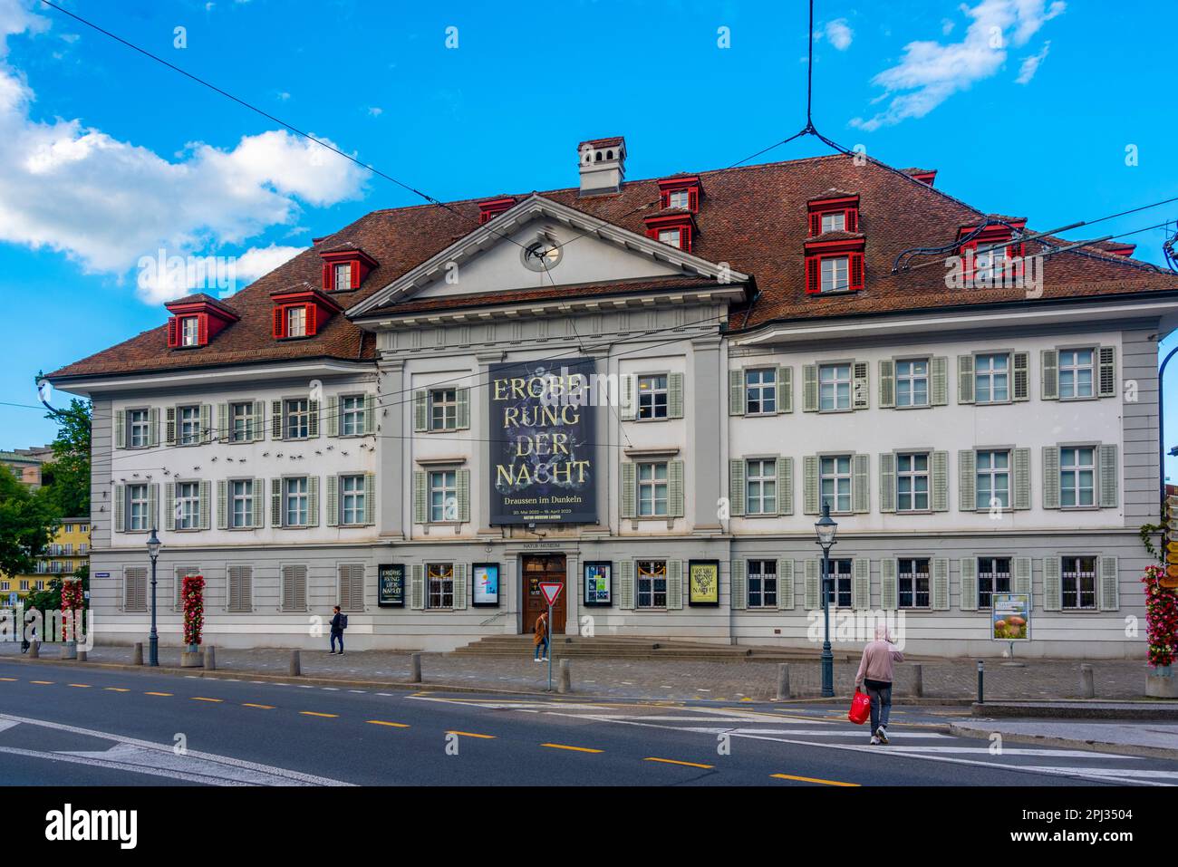Luzern, Switzerland, September 20, 2022: Historical museum in Luzern ...