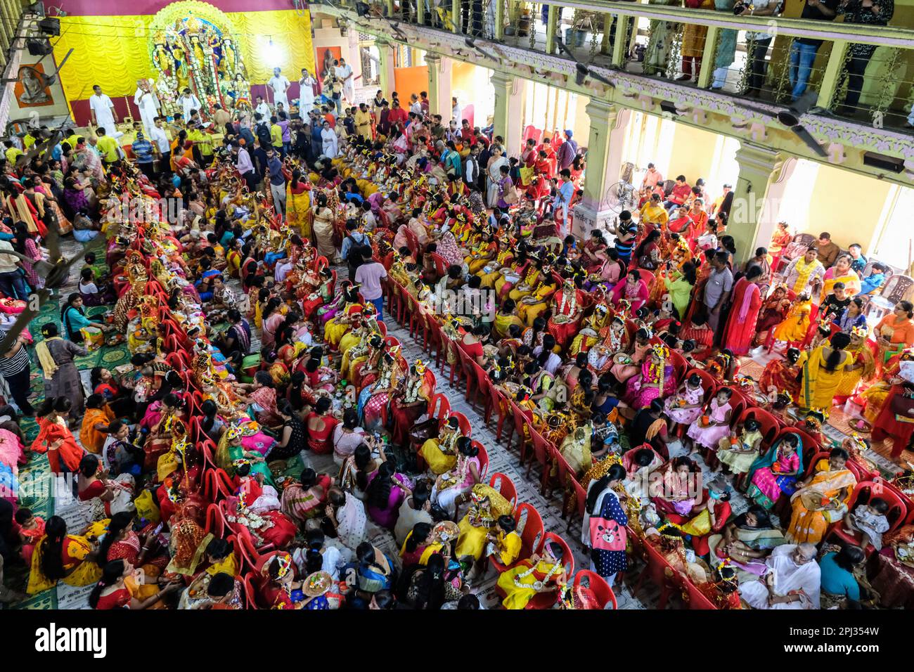 Adyapith temple hi-res stock photography and images - Alamy