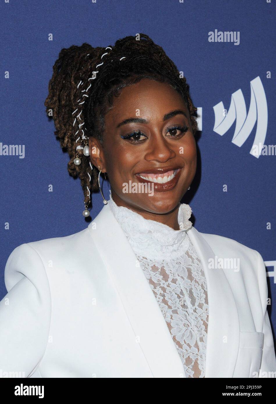 Beverly Hills, CA. 30th Mar, 2023. Zuri Adele at arrivals for 34th Annual GLAAD Media Awards ...