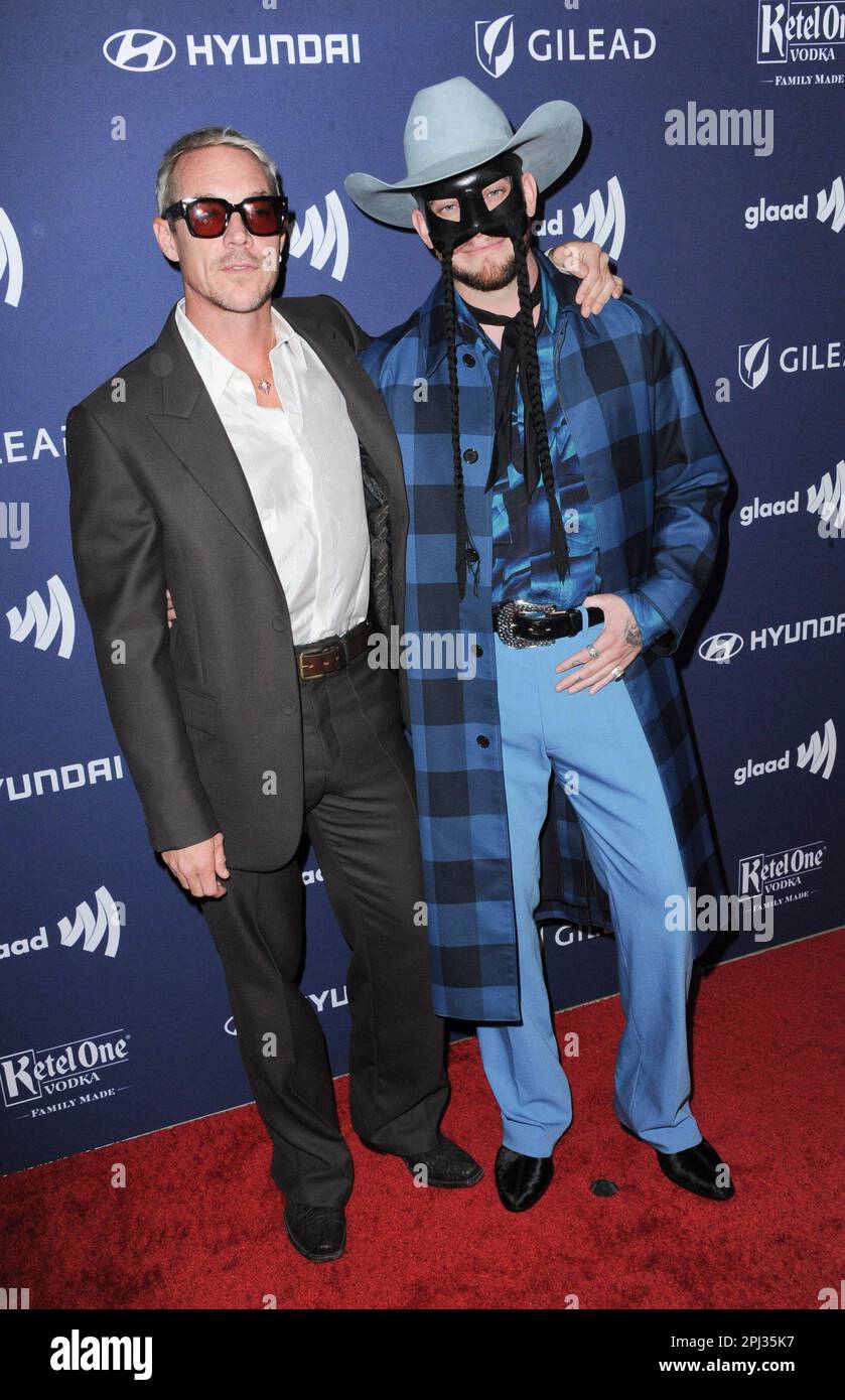 Beverly Hills, CA. 30th Mar, 2023. Orville Peck, Diplo at arrivals for ...