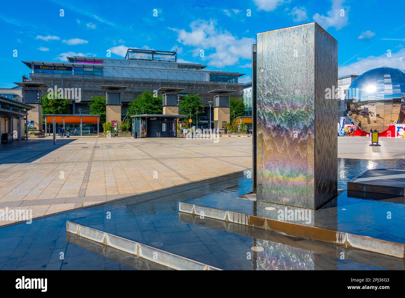 Bristol, England, September 18, 2022: Millennium Square in English town ...