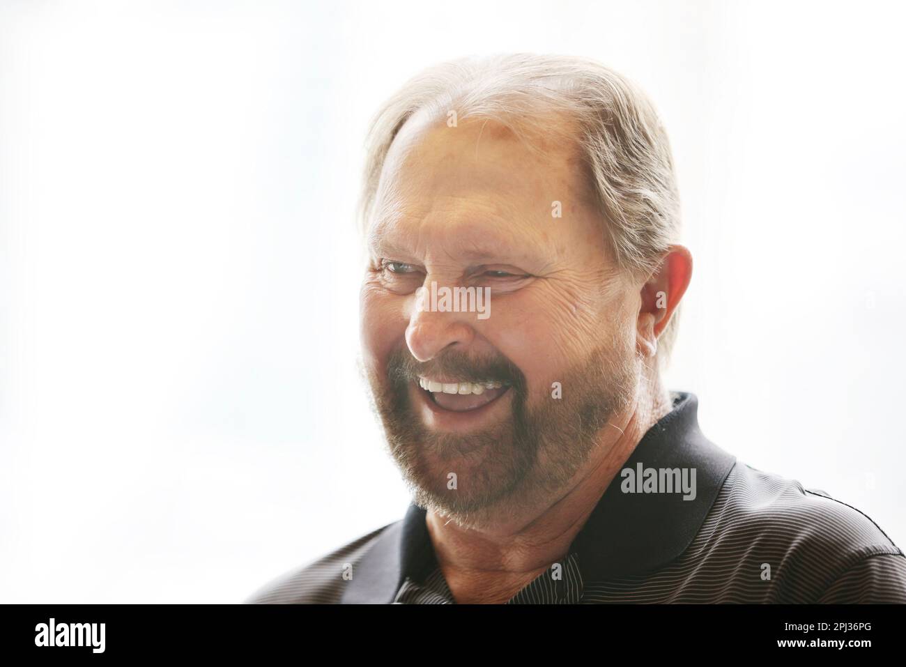 Randy Bass, an American former baseball player and politician, attends ...