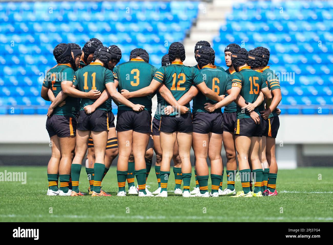 Saitama, Japan. 31st Mar, 2023. Higashi Fukuoka team group Rugby : 24th ...
