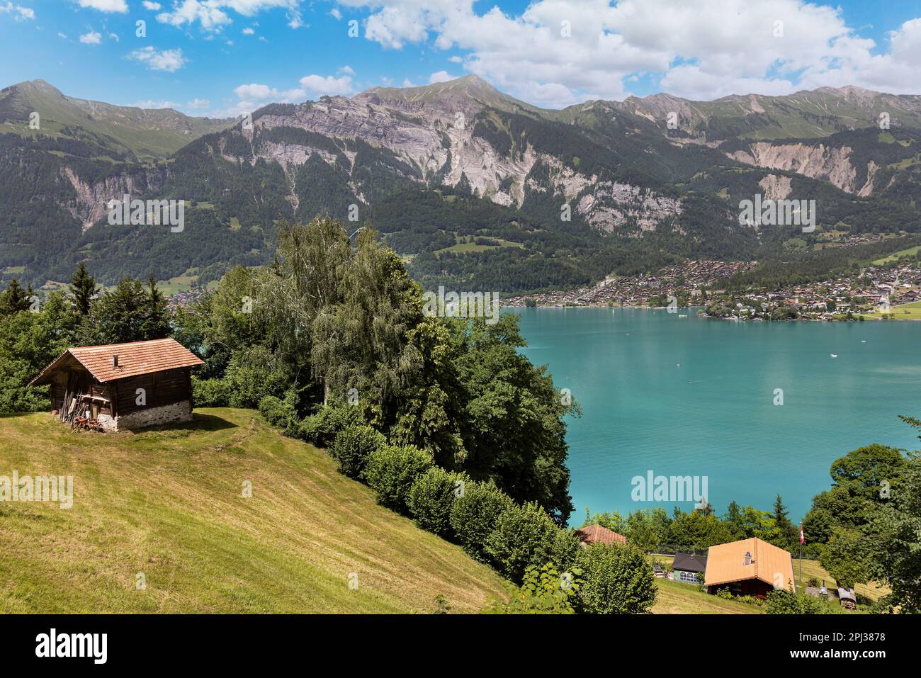 Lake brienz aerial hi-res stock photography and images - Alamy