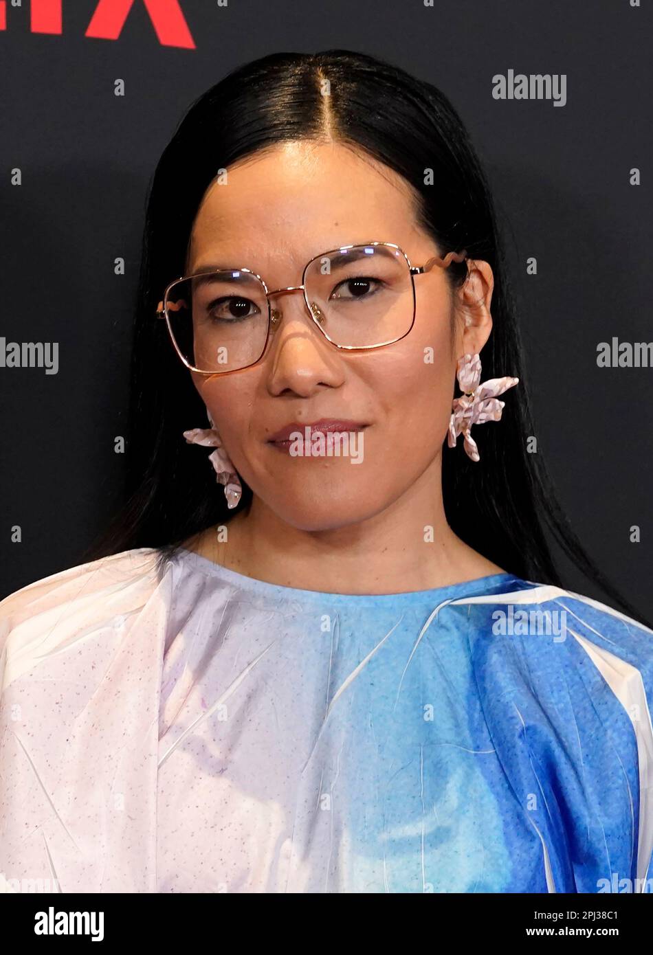 Ali Wong poses at the premiere of the Netflix series "Beef," Thursday, March 30, 2023, at the ...