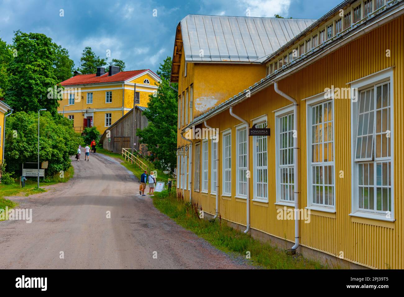 Fiskars, Finland, July 28, 2022: Brick building of old factory in ...