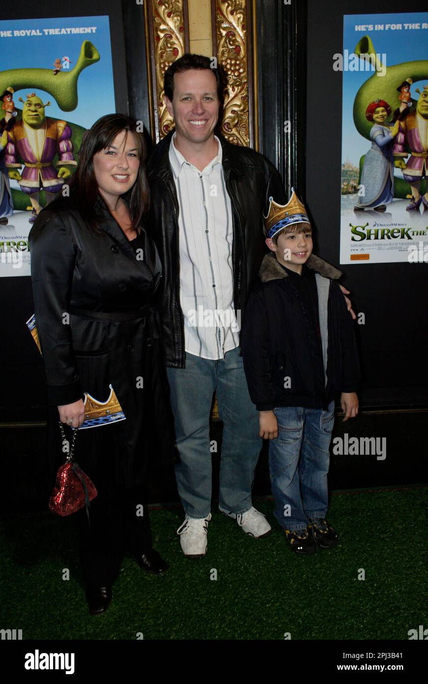 Kieren Perkins with Samantha Perkins and their son at the Australian ...