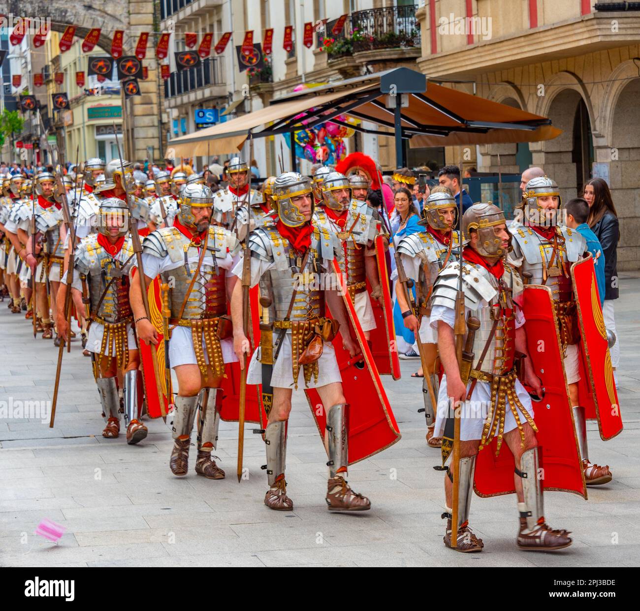 Roman legion marching hi-res stock photography and images - Alamy