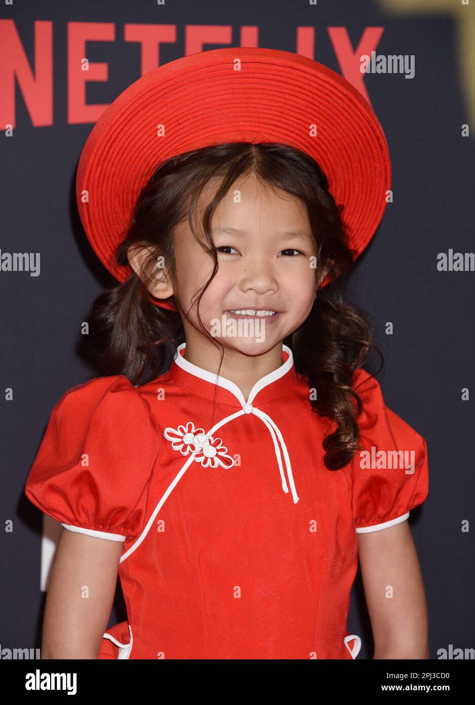 Remy Holt arriving to Netflix’s “BEEF” Los Angeles Premiere held at the Tudum Theater in Los ...