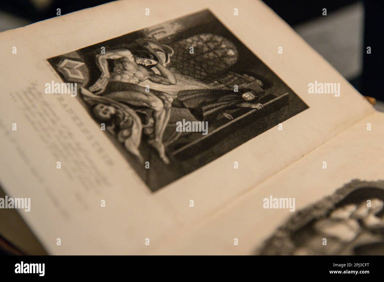 A rare edition of Mary Shelley’s Frankenstein book during the 2023 ...