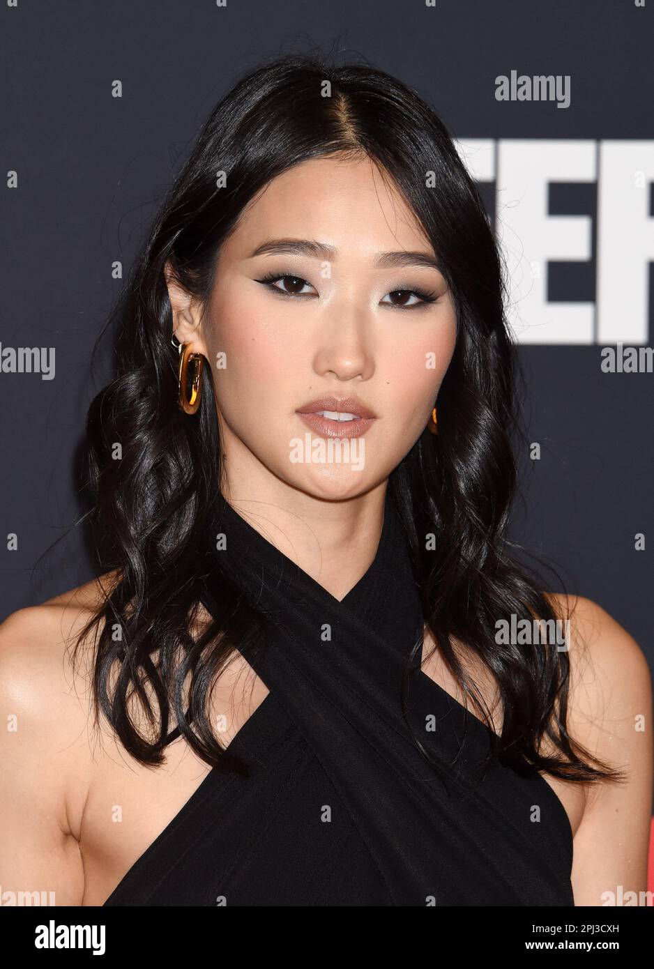 Andie Ju arriving to Netflix’s “BEEF” Los Angeles Premiere held at the Tudum Theater in Los ...