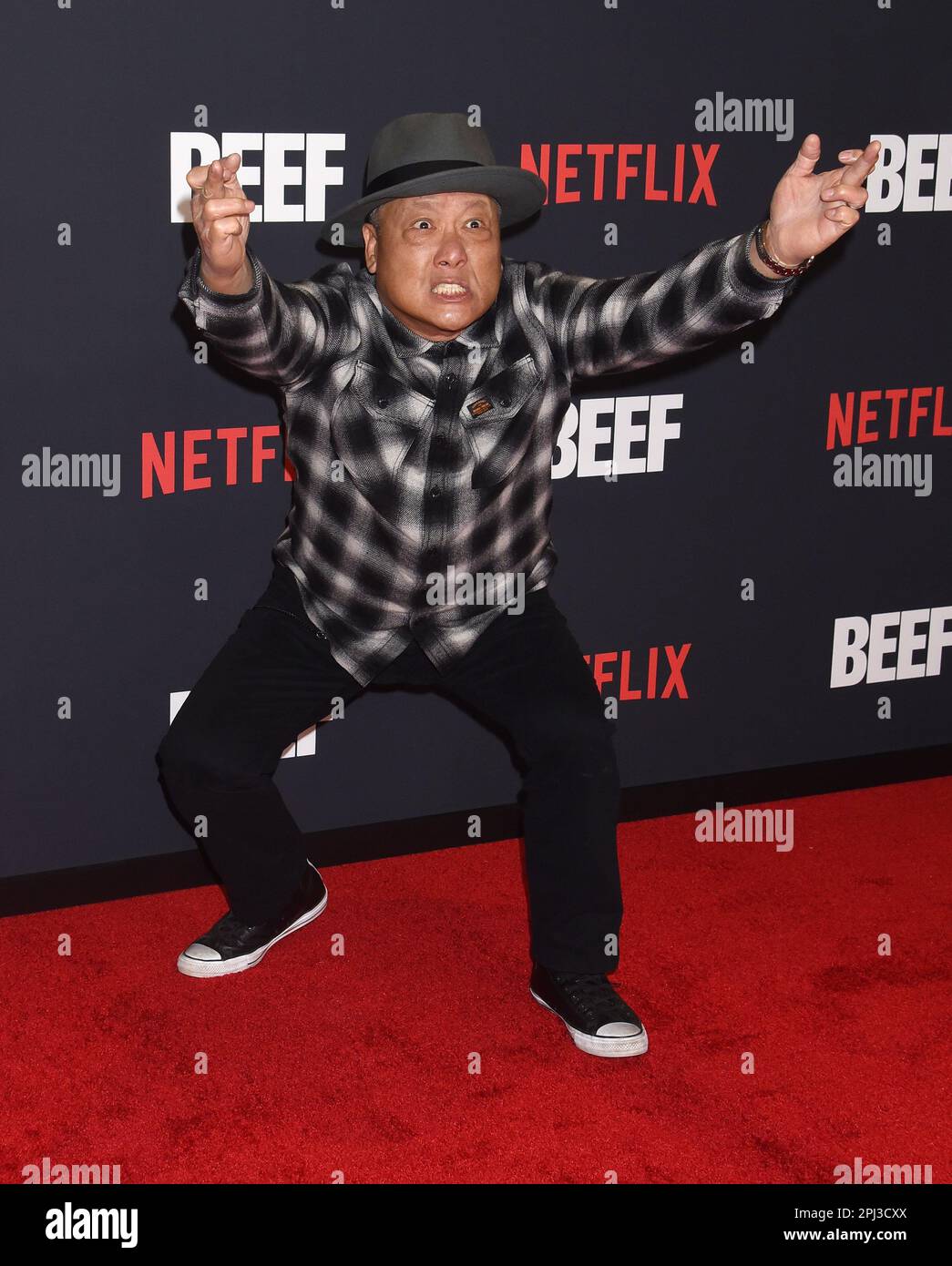 Kelvin Han Yee arriving to Netflix’s “BEEF” Los Angeles Premiere held ...