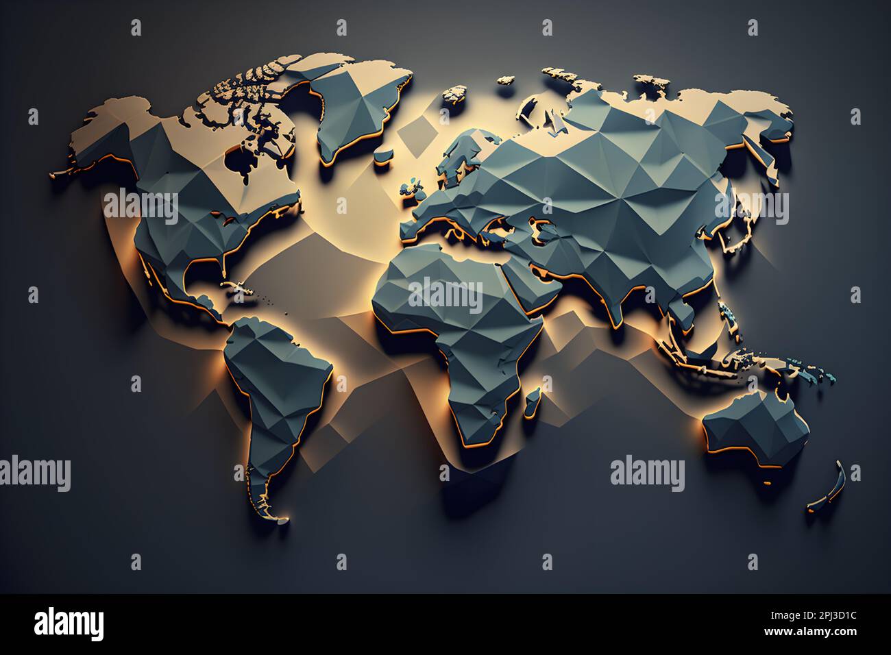 Ice age map of earth hi-res stock photography and images - Alamy