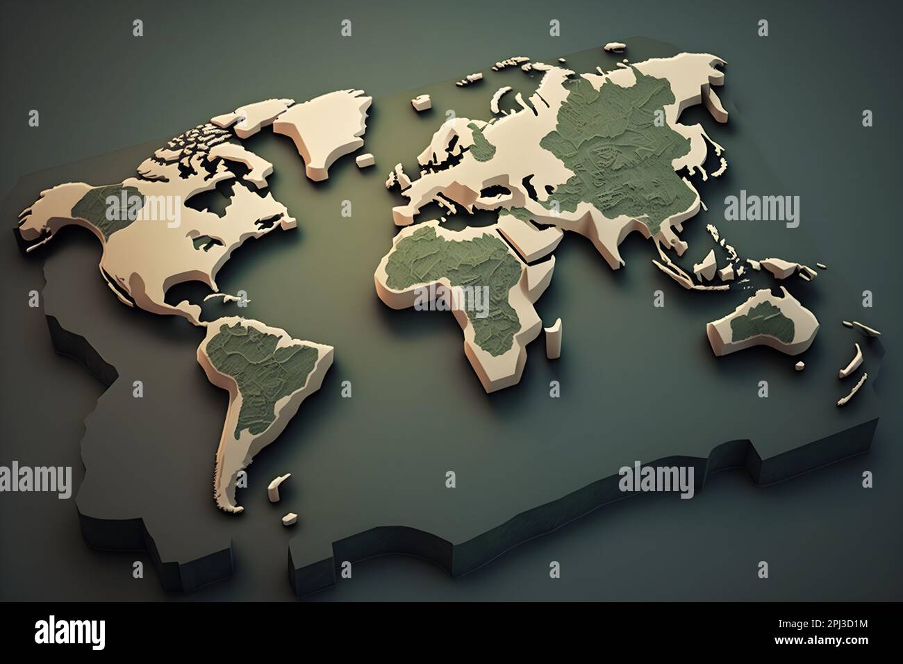 Ice age map of earth hi-res stock photography and images - Alamy